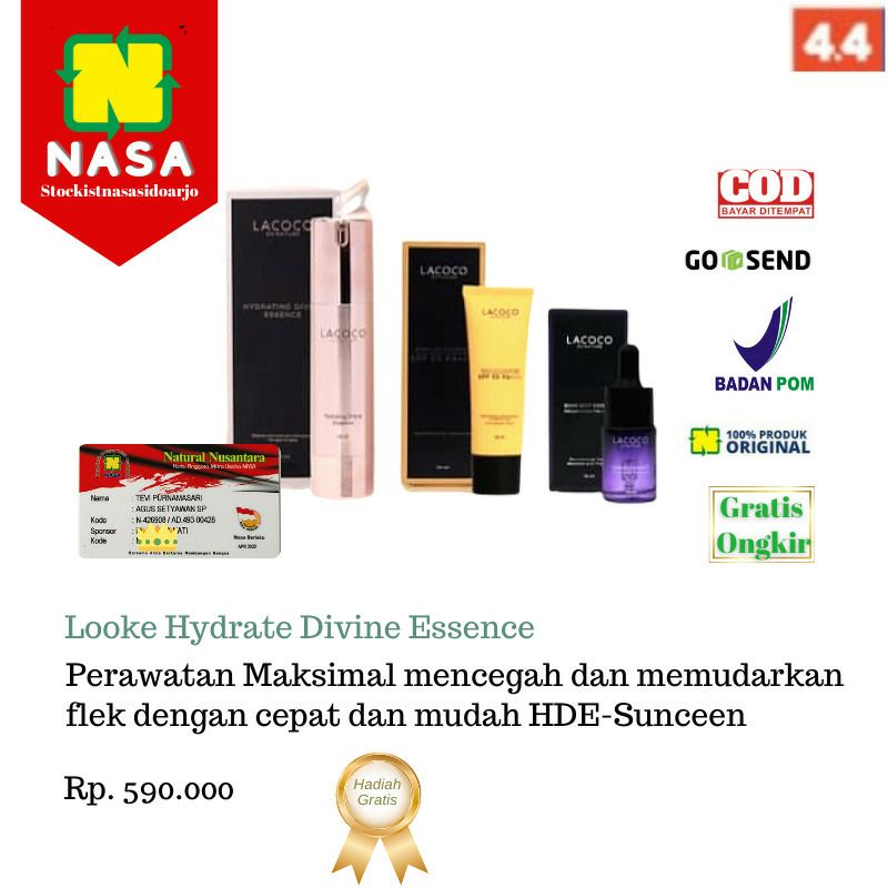 Jual Paket Flek Lacoco Dahsyat/LACOCO Anti Dark Spot Series / Paket ...