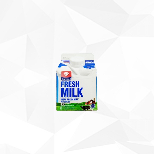 Jual Diamond Fresh Milk Plain [350mL] | Shopee Indonesia