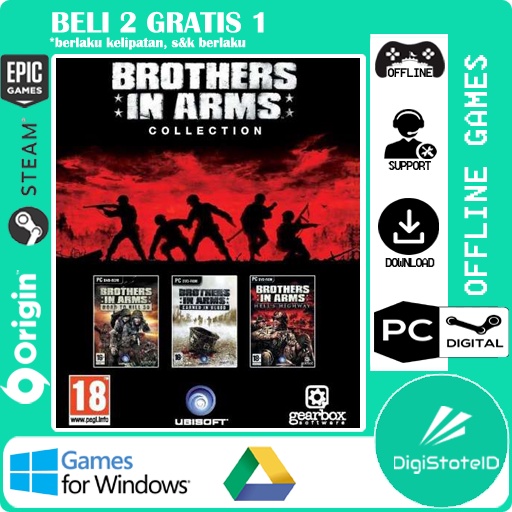 Jual Brothers in Arms Collection - Game PC | Shopee Indonesia