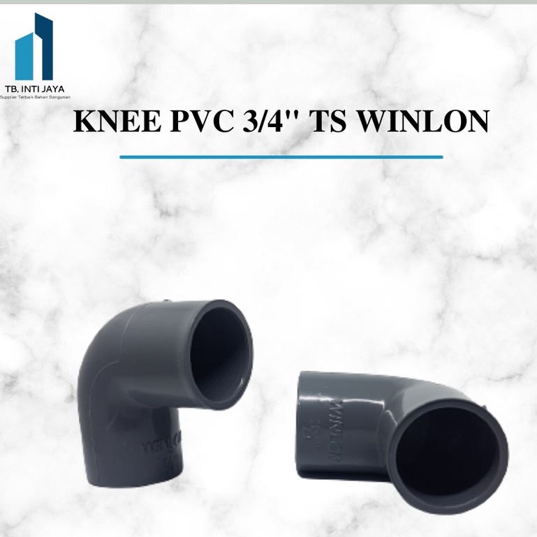Jual KNEE PVC 3/4 inch TS WINLON knee elbow pvc knie knie belokan | Shopee Indonesia