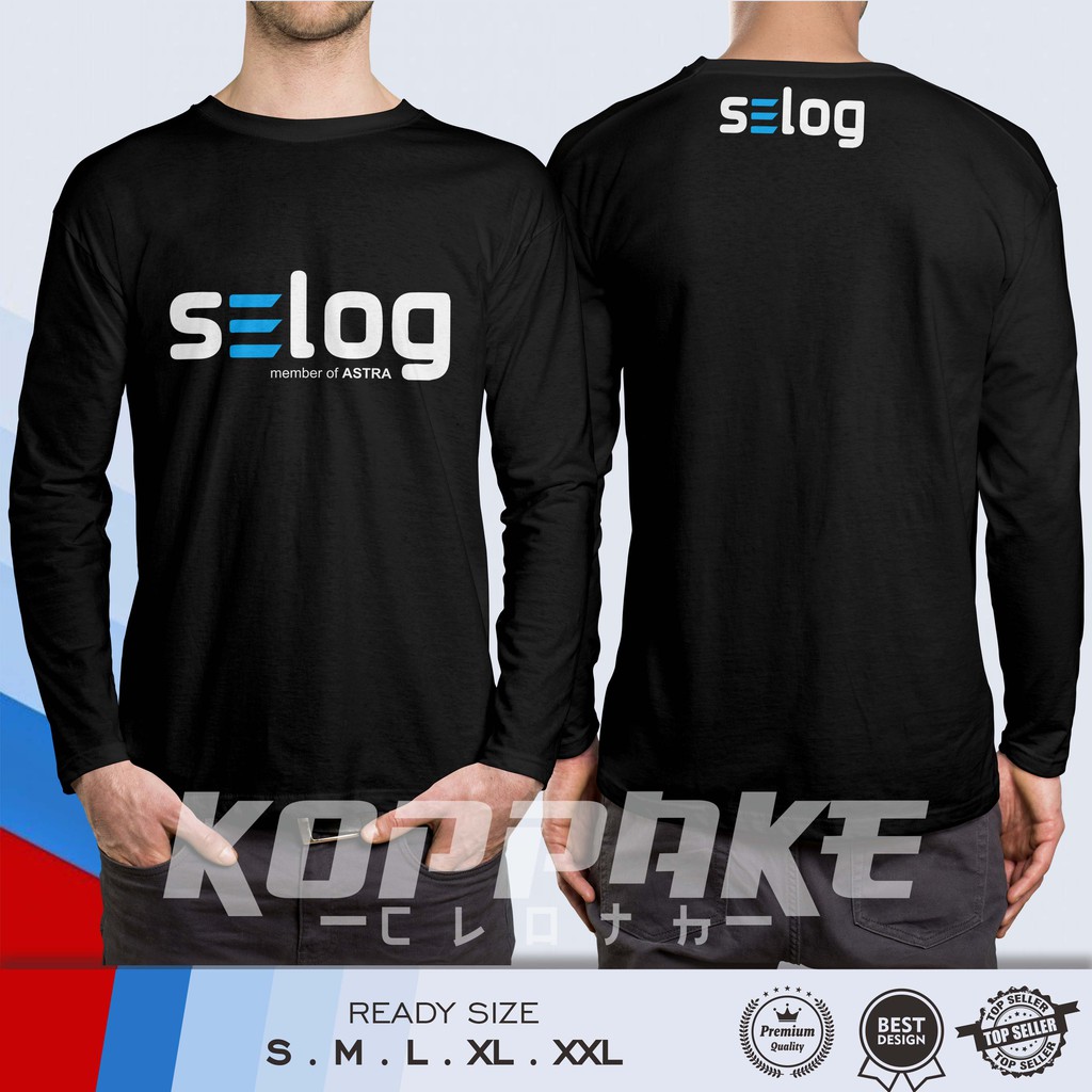 Jual Kaos Selog Member of Astra Ekspedisi Logo v2 Lengan Panjang Baju ...