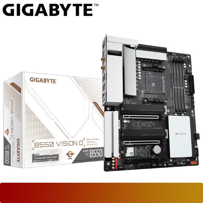 Jual GIGABYTE - B550 VISION D | Motherboard AMD Ryzen AM4 ATX | Shopee ...