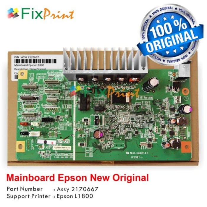 Jual Board Epson L1800, Mainboard L1800, Motherboard L1800 New Original ...