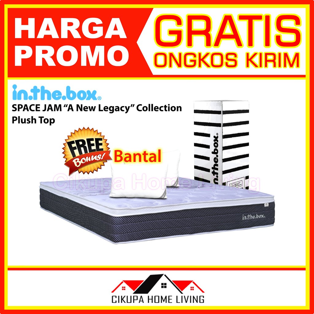 Jual MATRAS KASUR SPRINGBED IN THE BOX SPACE JAM A NEW LEGACY PLUSH 90 ...