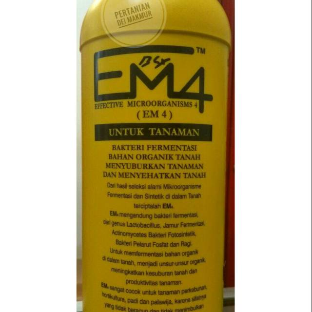 Jual Decomposer EM4 pertanian isi 1 Liter | Shopee Indonesia
