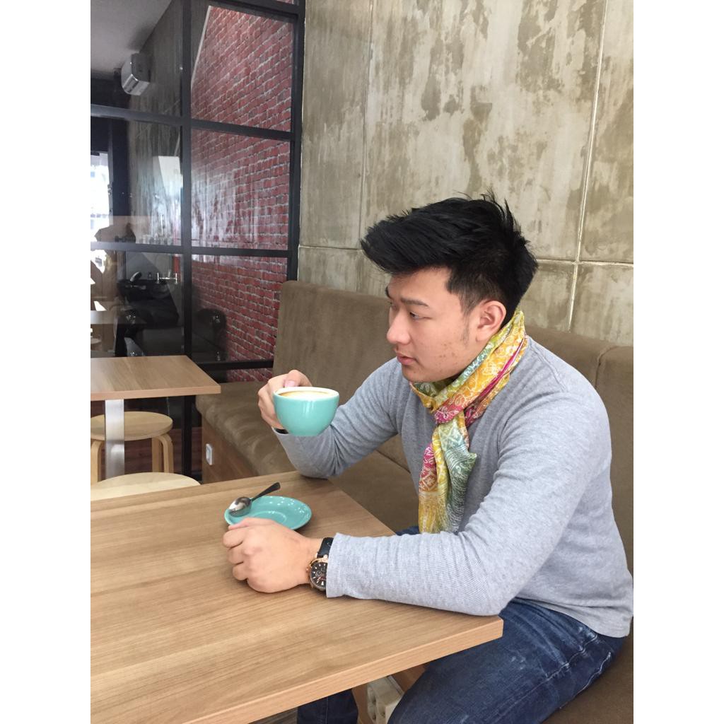 Jual Scarf Batik Semi Sutra Pelangi (Semi-Silk Rainbow Middle Java ...