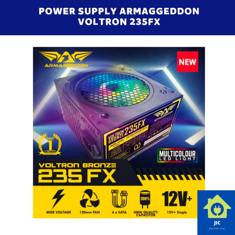 Jual POWER SUPPLY ARMAGGEDDON VOLTRON 235FX | Shopee Indonesia