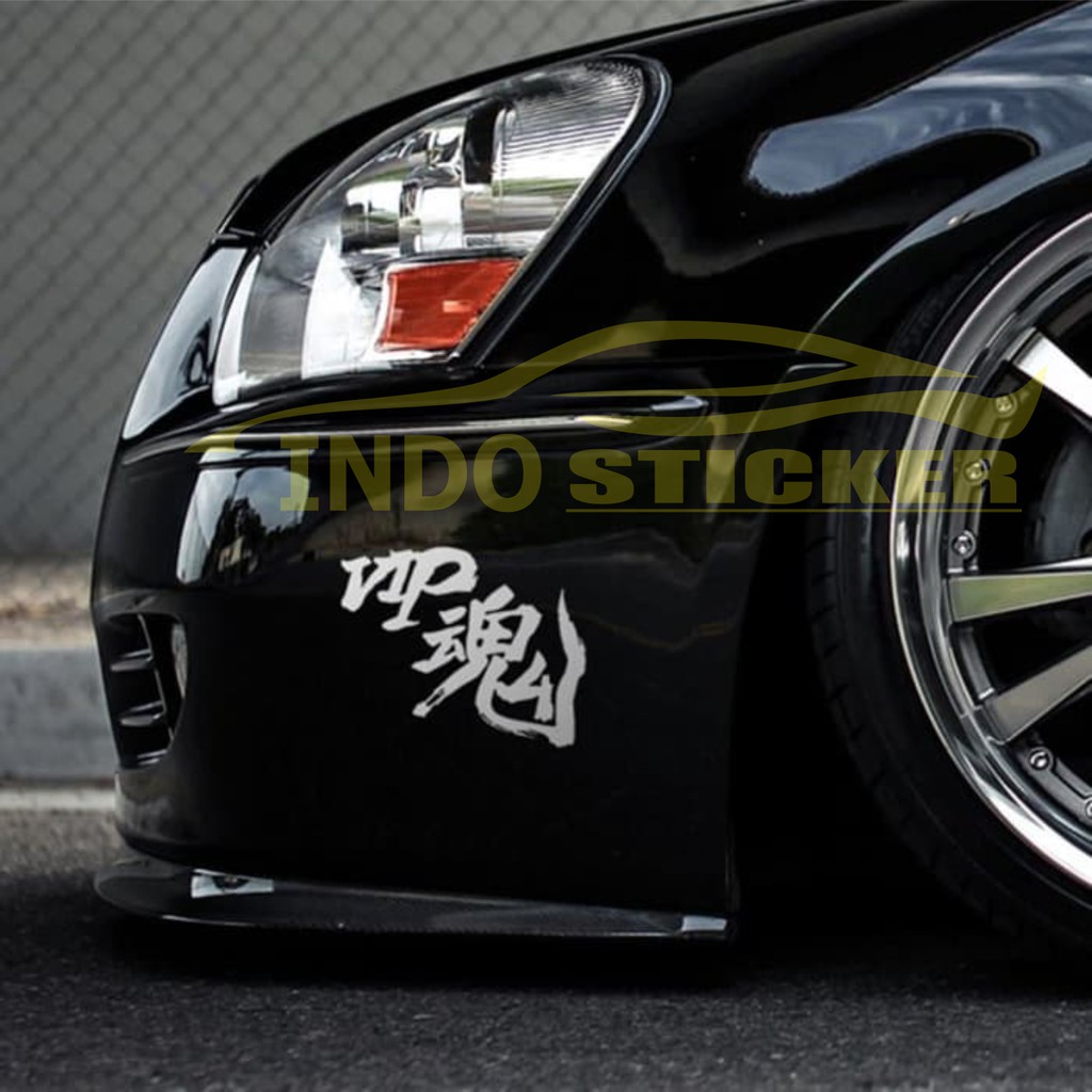 Jual sticker stiker vip jdm honda toyota daihatsu suzuki nissan ...