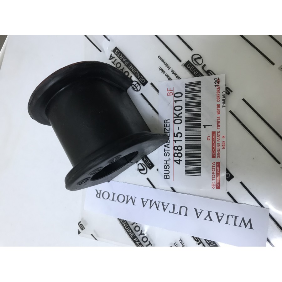 Jual BUSH STABILIZER KARET STABIL ROTI DEPAN INNOVA HILUX FORTUNER ...