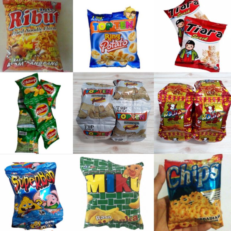 Jual BIJIAN jajanan JADUL KOMO,TOPTEN,TIARA,SUPERBOB, MIKO,TOPTEN RING ...