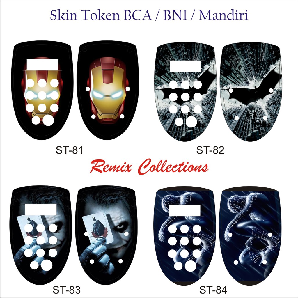 Jual Stiker Token BCA, Mandiri, BNI, BRI / Garskin | Shopee Indonesia