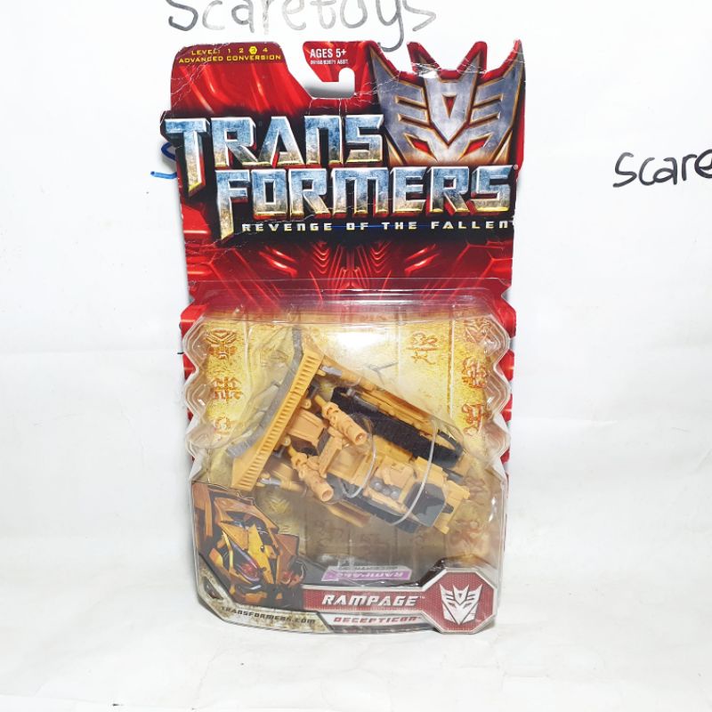 Jual Transformers decepticon rampage deluxe class revenge of the fallen ...