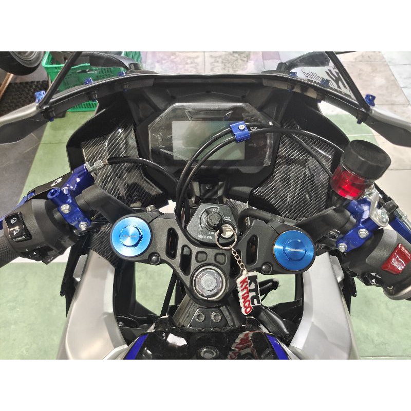 Jual Dashboard Carbon R15 Conected V4 R15M All New Kokpit Original ...