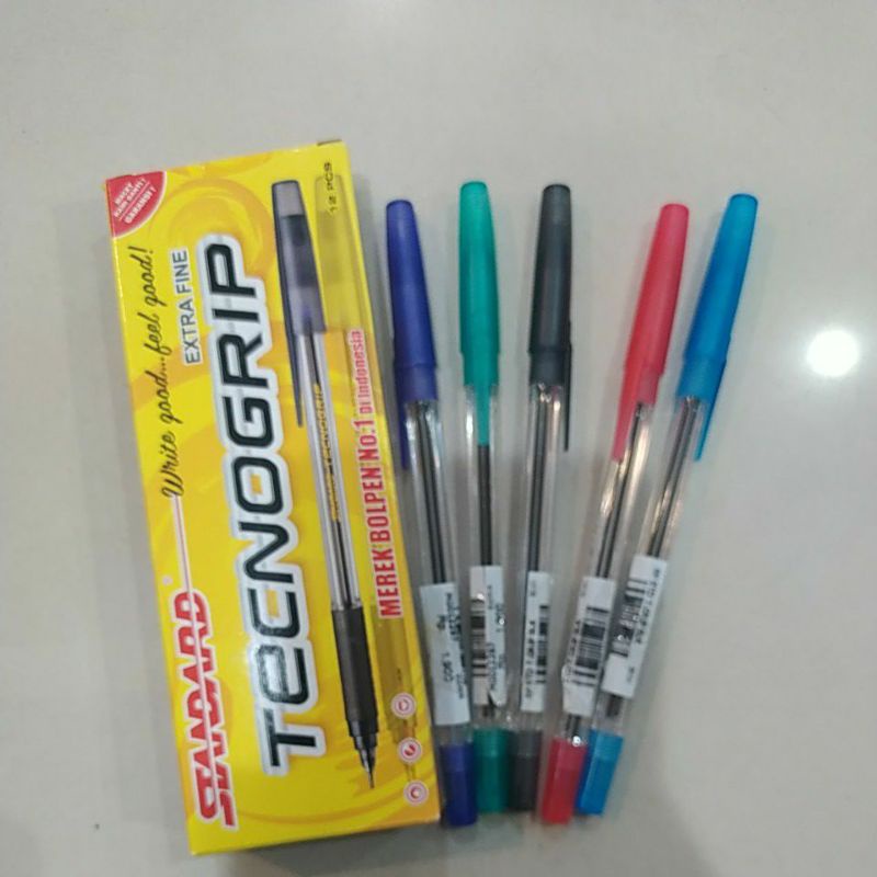 Jual pulpen standard TECNOGRIP | Shopee Indonesia