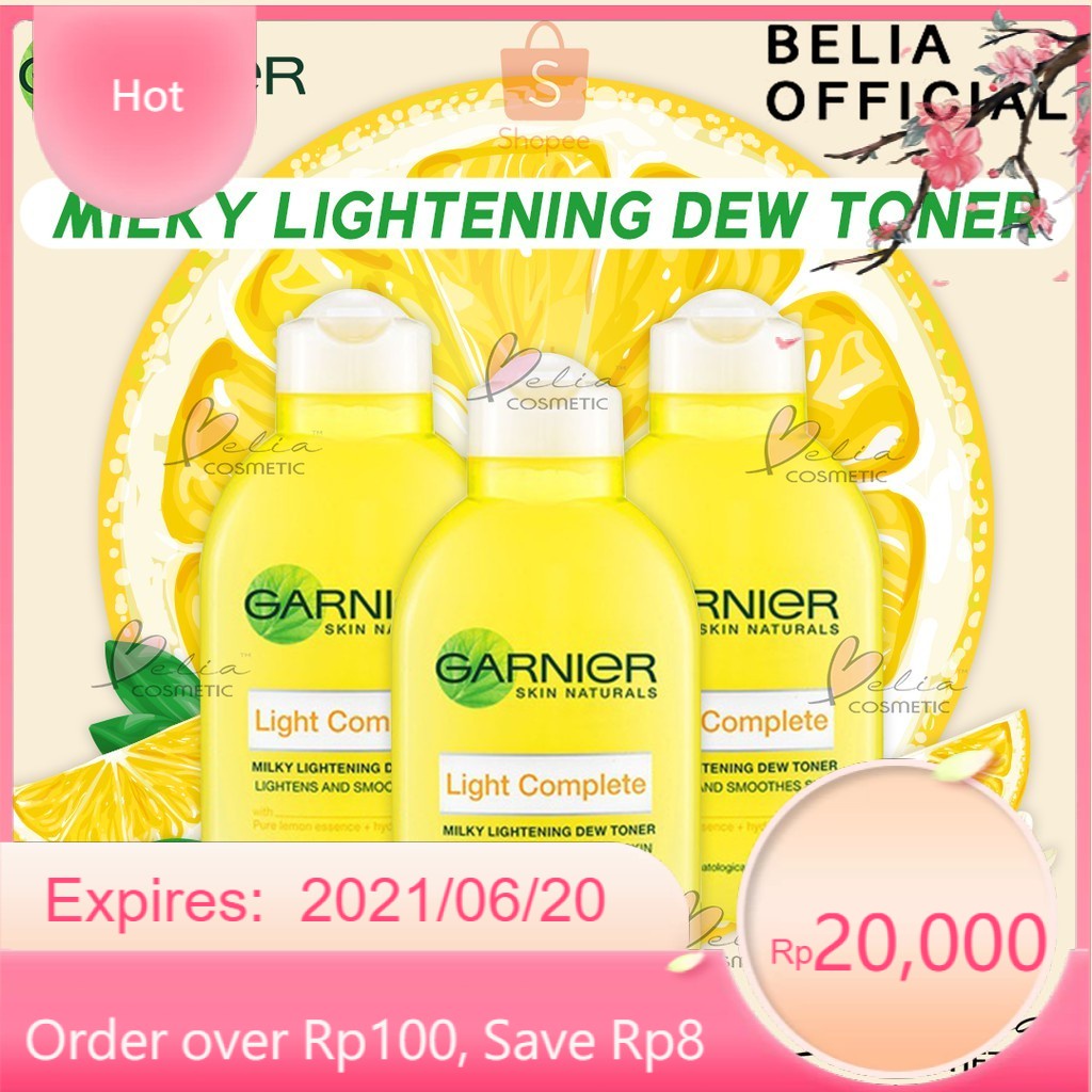 Jual GARNIER Light Complete Milky Lightening Toner Cleanser 150 ml ...