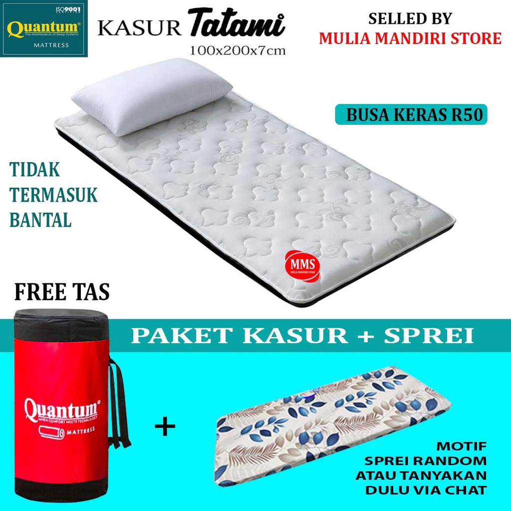 Jual Quantum kasur lipat gulung lantai rebounded R50 Tatami uk ...