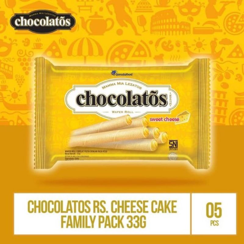 Jual Coklatos Rs Sweet Cheese Cake Family Pack (5pcs) | Shopee Indonesia