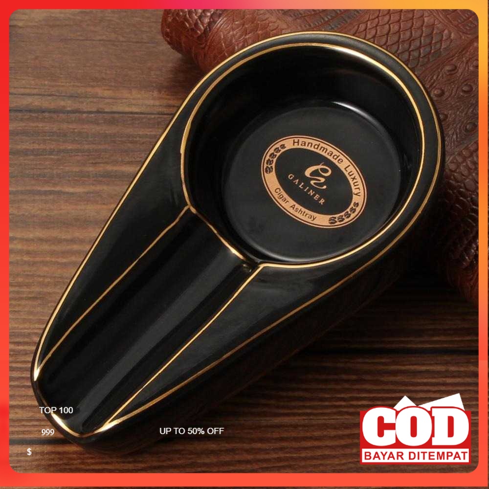 Jual Asbak Rokok Cerutu Keramik Cigarette Ashtray | Shopee Indonesia