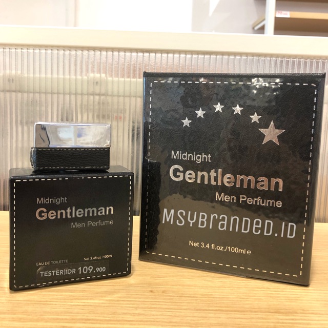 Jual PERFUME MEN GENTLEMENT MIDNIGHT 100ml PARFUM MINISO PRIA | Shopee ...