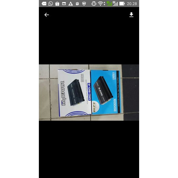 Jual power 4channel power audio mobil power amplifier 4 chennel ...