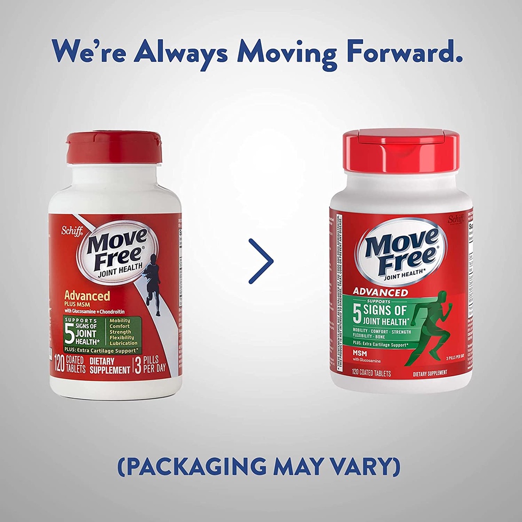Jual RENEW PACKAGING SCHIFF Move Free ADVANCED MSM 1500mg W ...