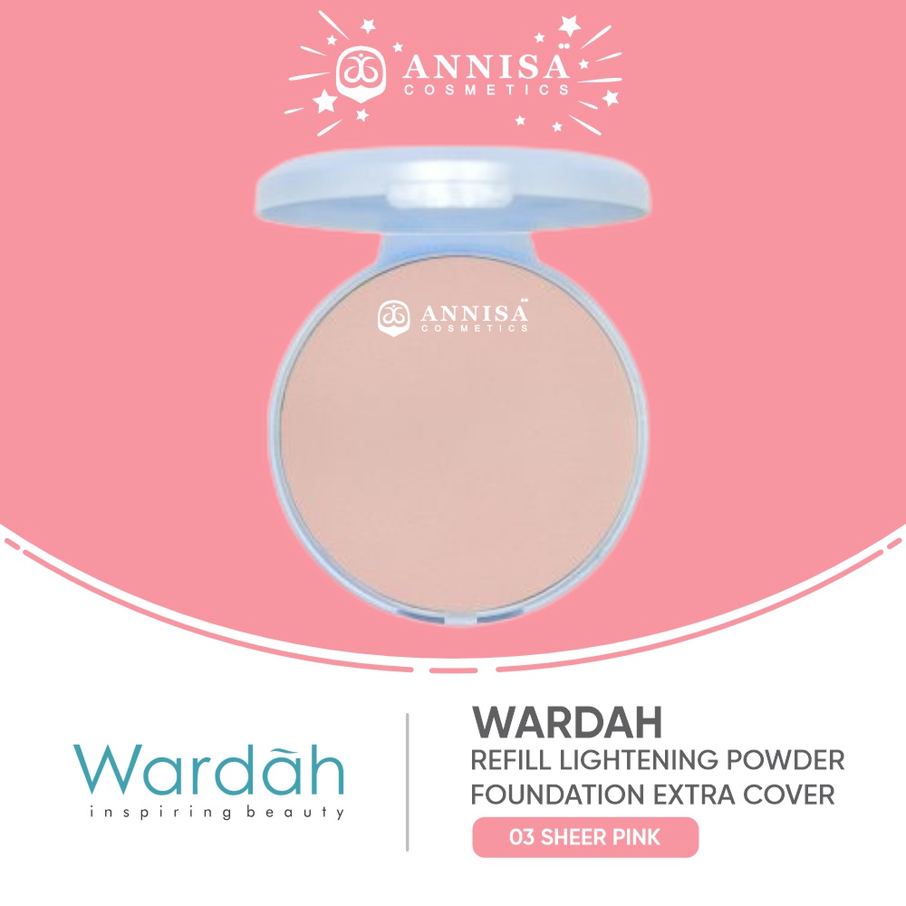 Jual Wardah Refill Lightening Powder Foundation Extra Cover 10 gr ...