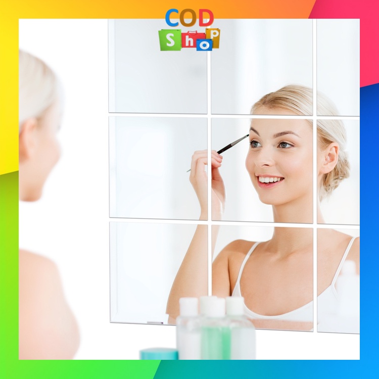 Jual COD - 5323 Stiker Dinding Kaca Cermin / Mirror Wall Sticker ...