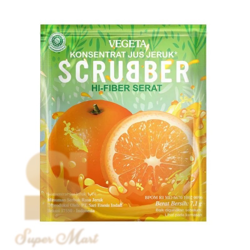 Jual VEGETA SCRUBBER JERUK SACHET | Shopee Indonesia
