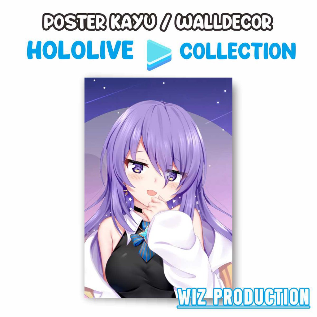 Jual POSTER MOONA HOSHINOVA - POSTER VTUBER HOLOLIVE MOONA HOSHINOVA ...