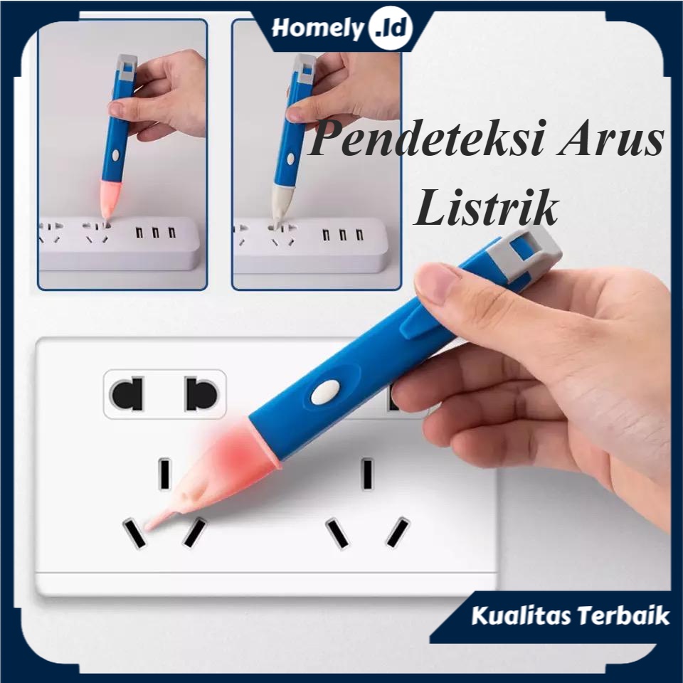 Jual Tespen Listrik Alat Cek Kabel Putus Pendeteksi Arus Non Contact AC ...