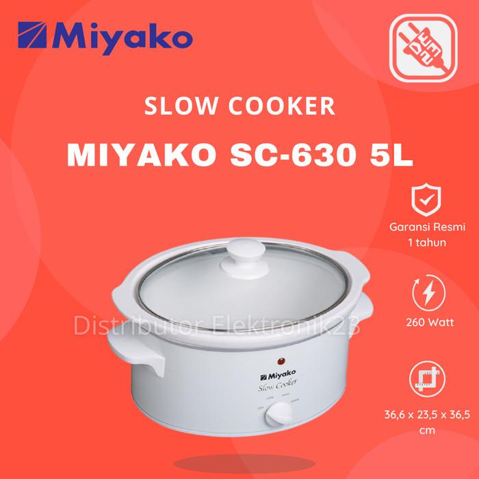 Jual Cooker / Miyako Slow Cooker 6,3 Liter - Sc-630 Kualitas Terbaik ...