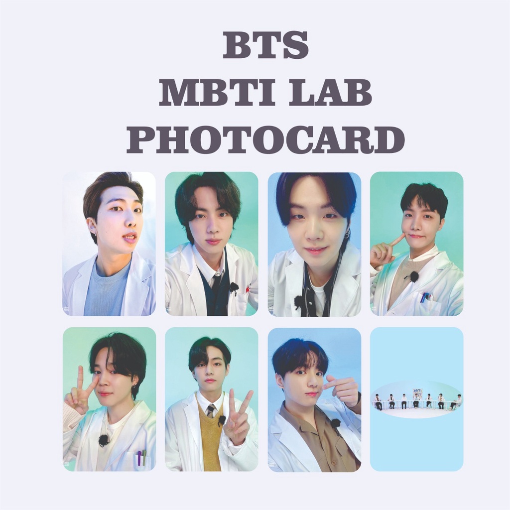 Jual PHOTOCARD BTS MBTI LAB | Shopee Indonesia