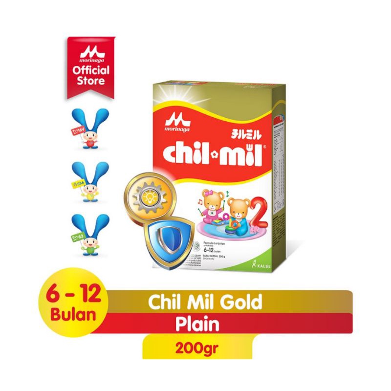 Jual morinaga Chil-Mil 2 Susu Formula Bayi 6-12 Bulan 200 g | Shopee ...