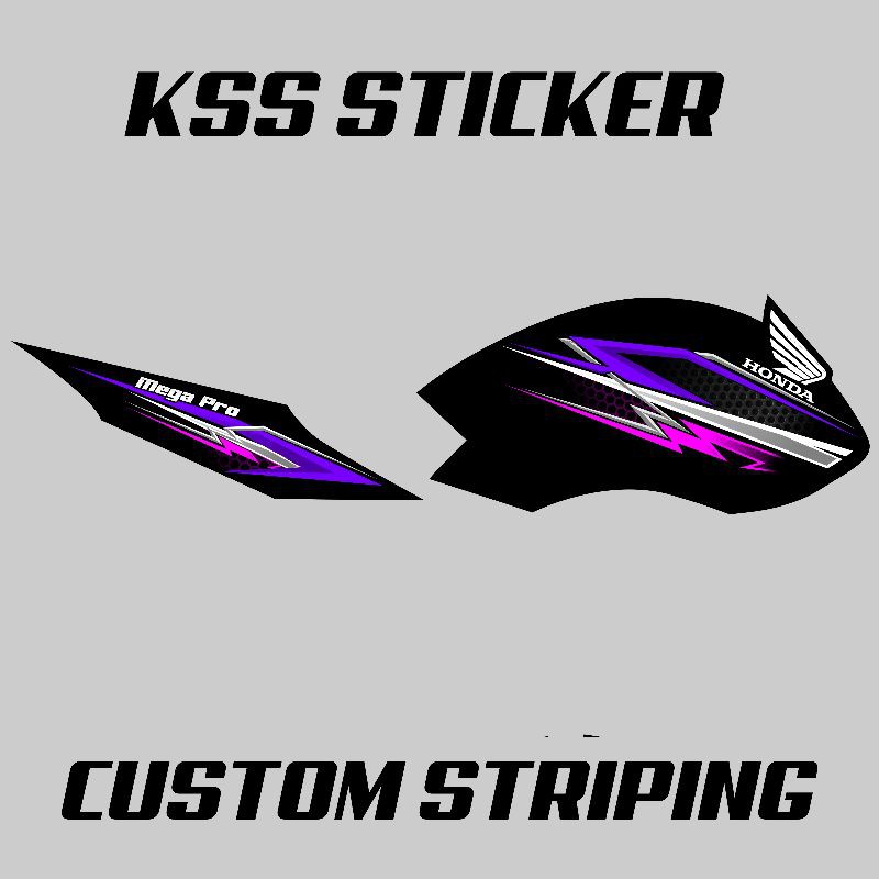 Jual striping megapro primus cod - striping mp - striping honda ...