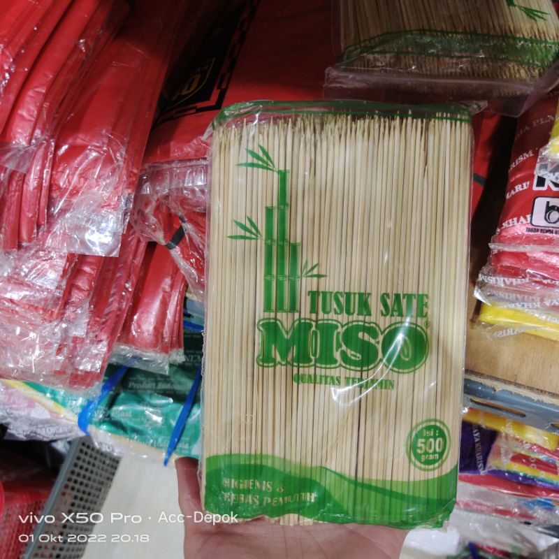 Jual TUSUK SATE 20CM / TUSUK SATE AYAM BAKAR SOSIS / TUSUK SATE PANDA ...