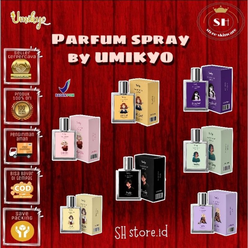 Jual Eau de parfume spray by UMIKYO | Shopee Indonesia