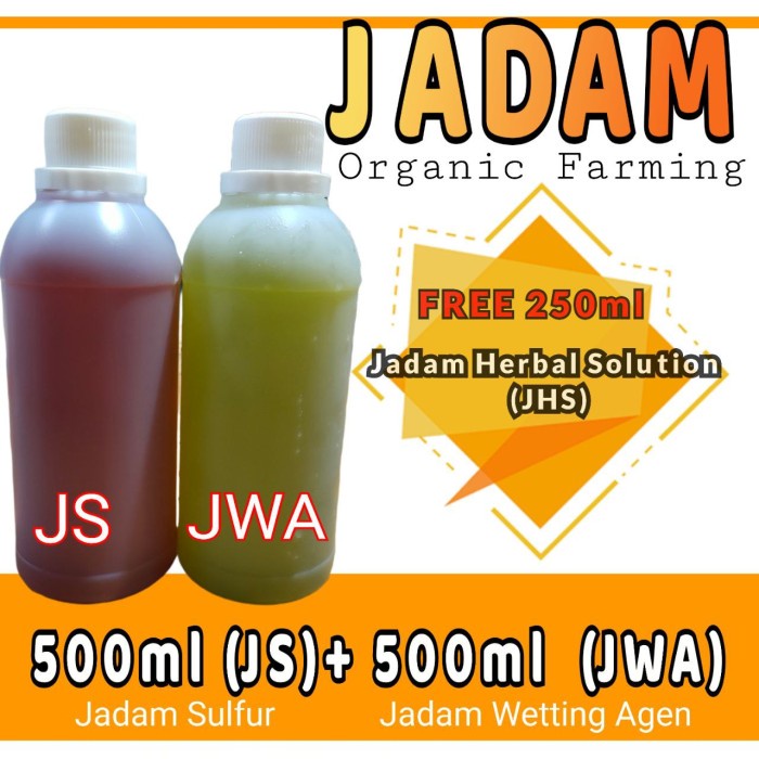 Jual Paket JADAM SULFUR 500ml + JADAM WETTING AGEN 500ml | Shopee Indonesia