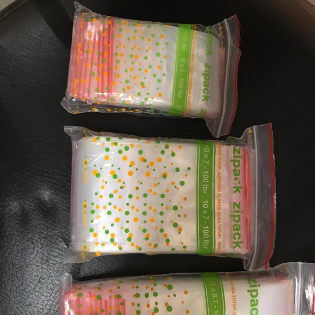 Jual Plastik Klip 6 x 4 cm / klip 4x6cm / klip obat [pak] | Shopee ...