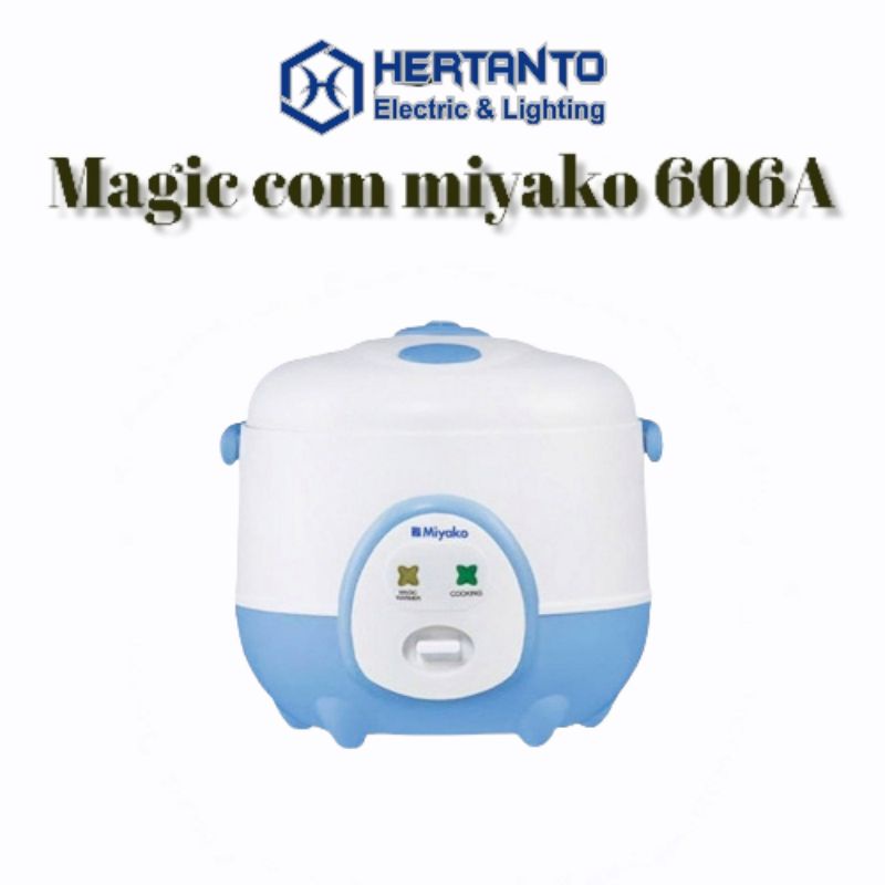 Jual MAGIC COM MIYAKO 606A|| MAGIC COM 1 LITER | Shopee Indonesia