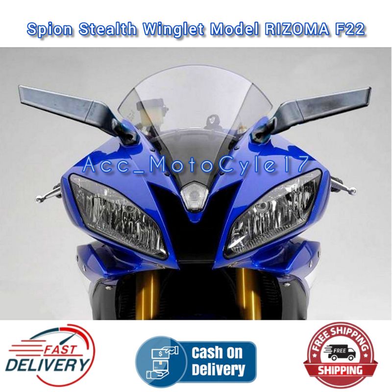 Jual Spion Stealth Winglet Model RIZOMA For Ninja 250Fi /Ninja 250 ...