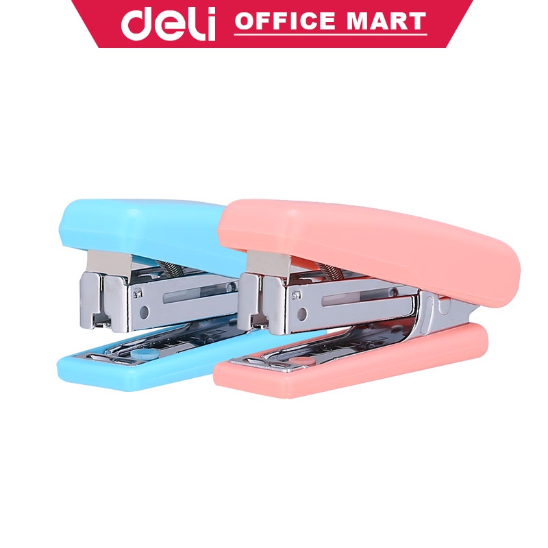 Jual Deli Stapler 10 Lembar Stapler Mini Staples Lucu Refill No 10 #10 ...