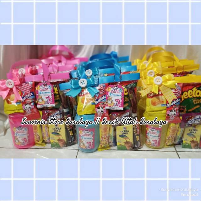 Jual Souvenir Snack Ultah Snack Ultah Surabaya Paket Ultah Anak Snack ...