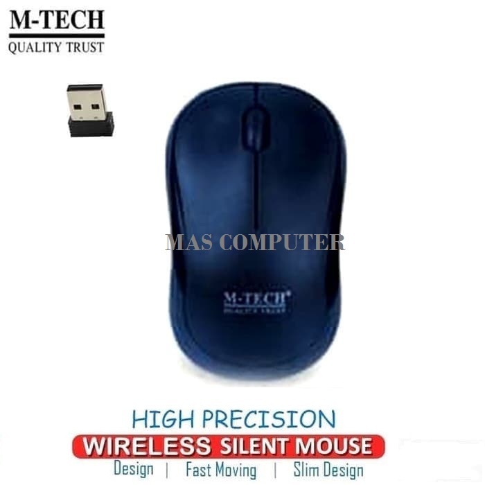 Jual M-TECH Mouse Wireless W90 SILENT CLICK / MOUSE Wireless Q20 ...