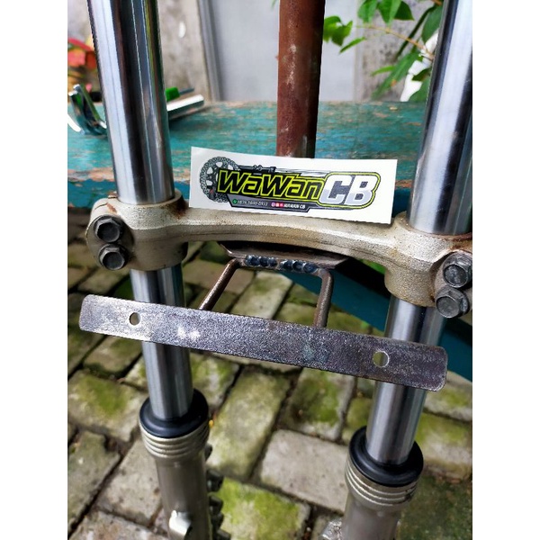 Jual Dudukan plat nomor pangkon plat nomor PNP shock Ninja R RR MOS ...