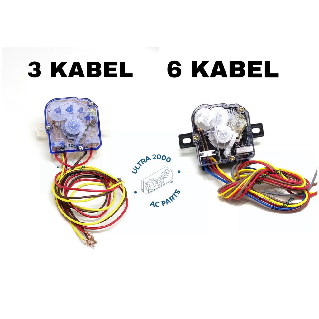 Jual Timer Mesin Cuci Universal 3 Kabel / 6 Kabel | Shopee Indonesia