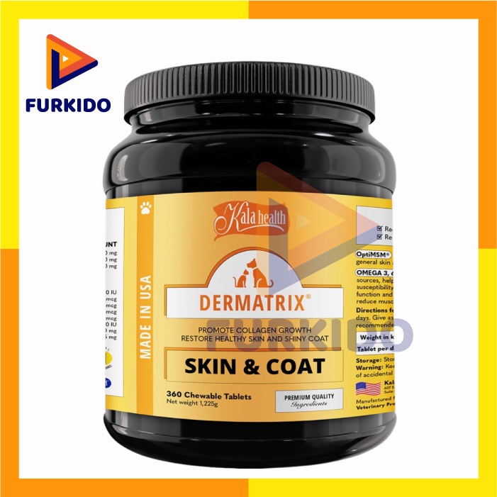Jual Kala Health Dermatrix Skin & Coat 360 Tabs | Shopee Indonesia