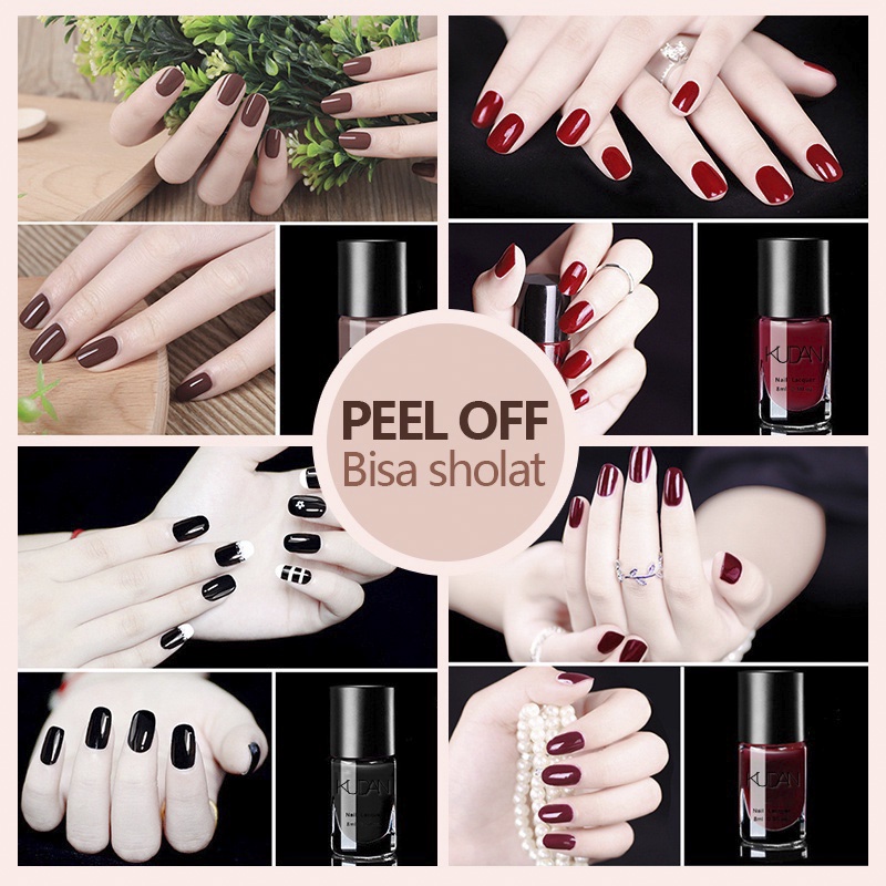 Jual （COD）KUDAN KUTEK/Kutek Peel Off /KUTEK HALAL/Kutek Halal Muslimah ...