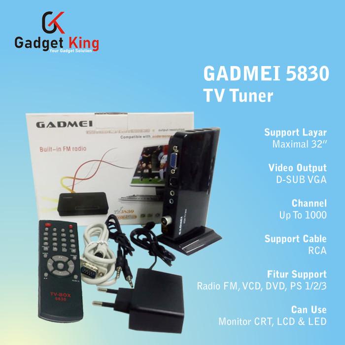 Jual Tv Card | Gadmei 5830 Tv Tuner For Komputer Pc Monitor Led Lcd Crt ...