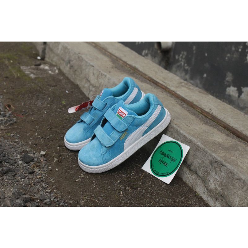 Jual sepatu puma suede superman kids import murah / sepatu puma nak ...