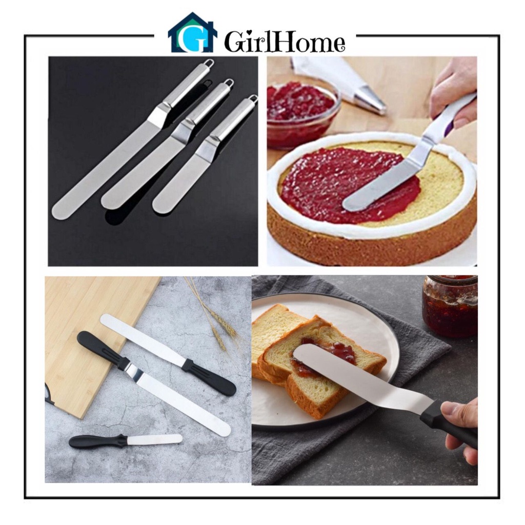 Jual GH258548 Pisau Poles Spatula buttercream stainless | Shopee Indonesia